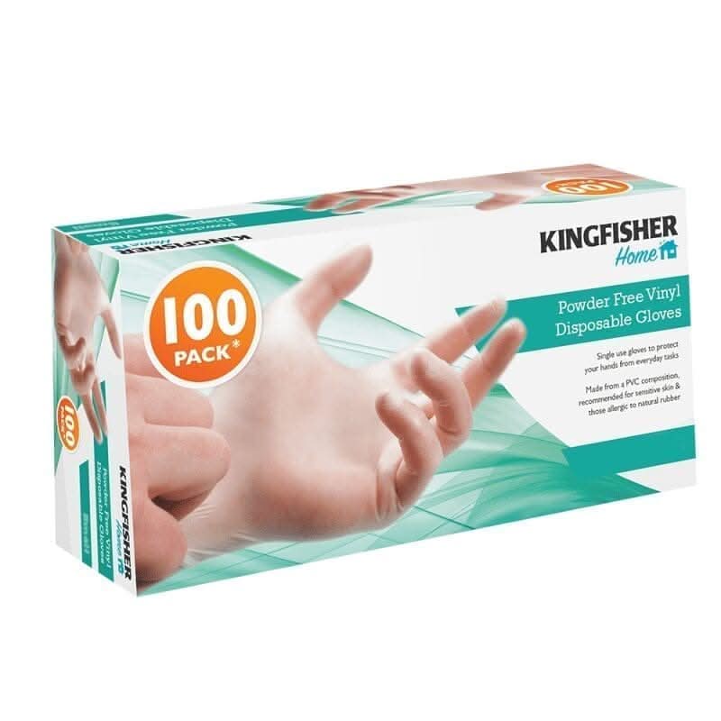 Multi Use Vinyl Gloves - 100 Pack