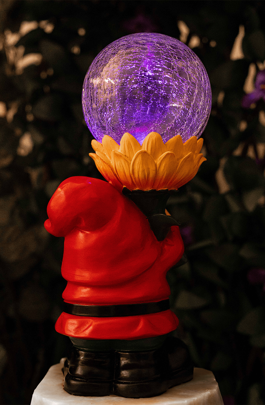 Solar Powered Woodland Wizard Light Up Garden Ornament