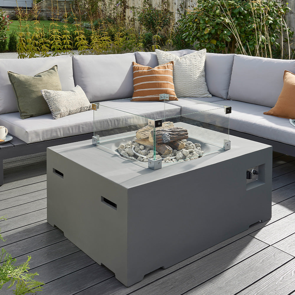 Rectangular Grey Cocoon