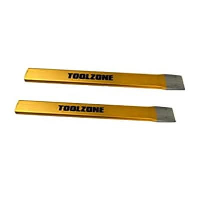 2x Nut Splitting Chisel Cold Steel Metal 240 x 26 x 7mm Mechanics Engi