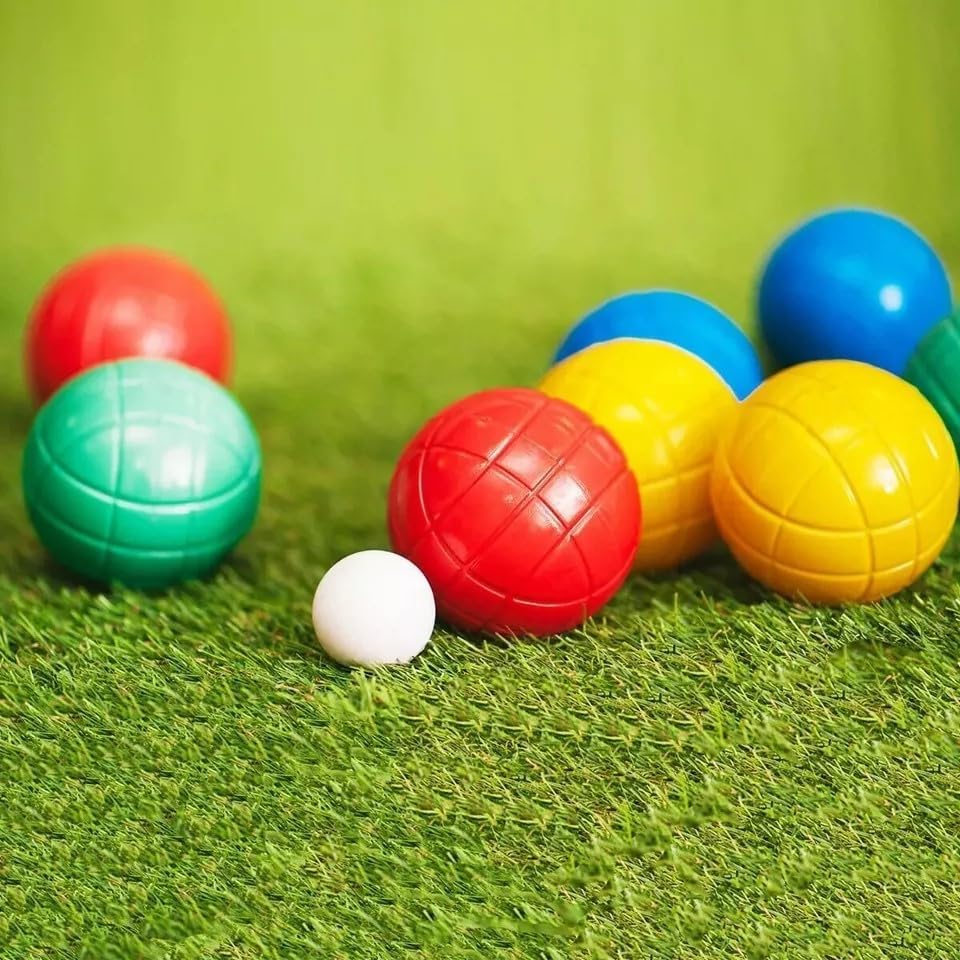 Plastic French Boules Set | 8 Boules + Jack | Carry Case