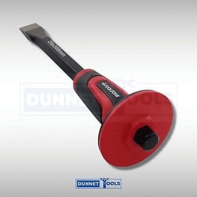 Cold Steel Chisel Brick Masonry Stone Chisel W/ Grip and Hand Guard 30