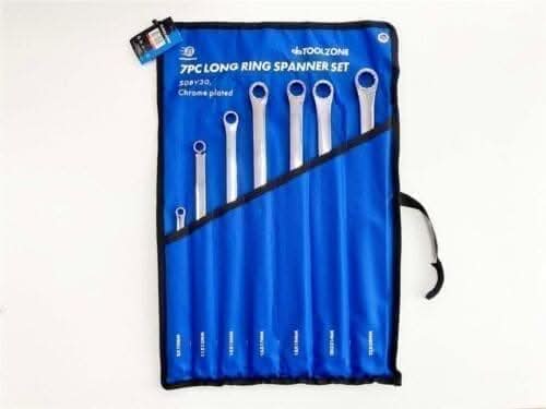 5pc Extra Long Ring Spanner Long Reach Spanners 12 Point Wrench 8mm-19